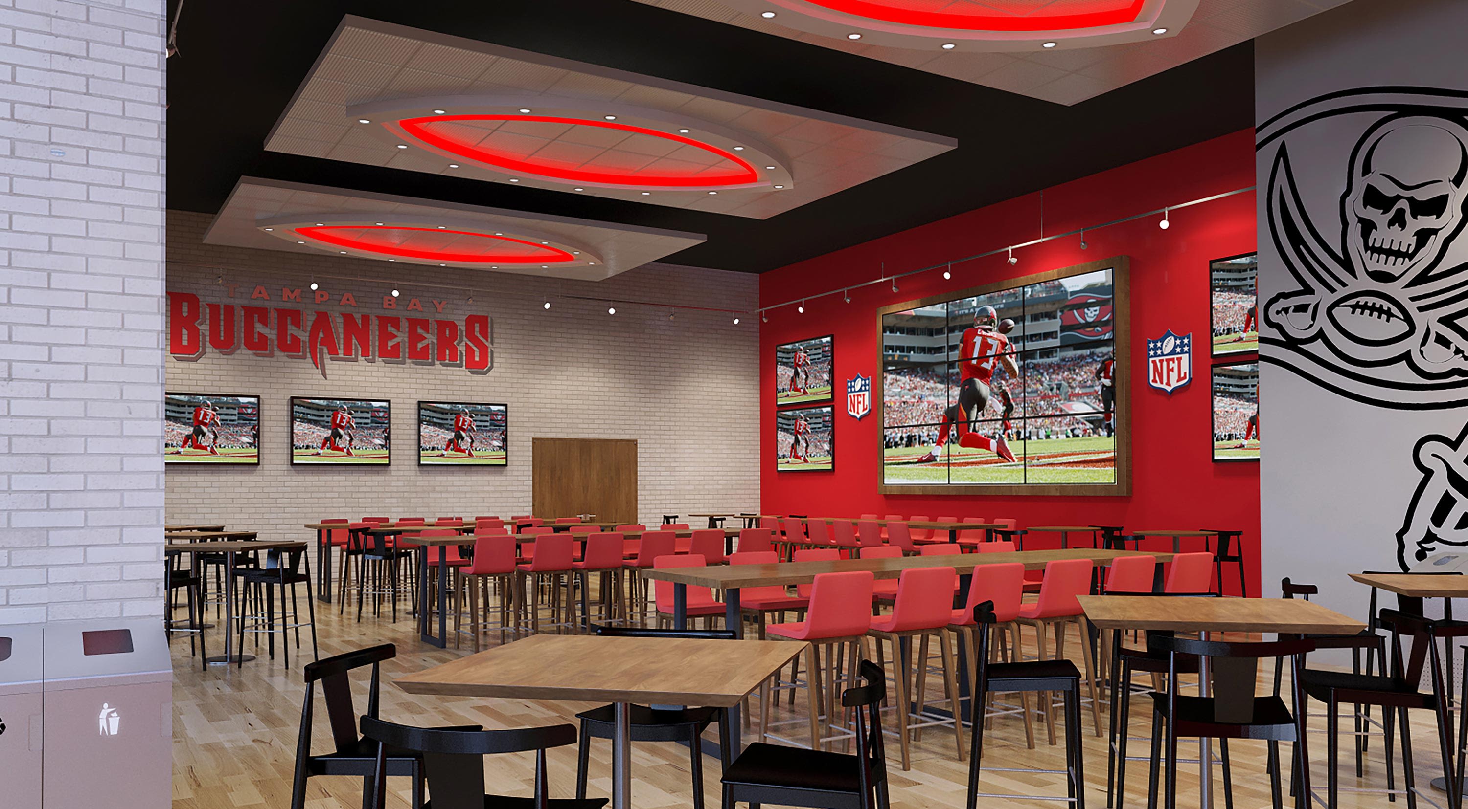 Buccaneers East Stadium Club | Tampa Bay Buccaneers