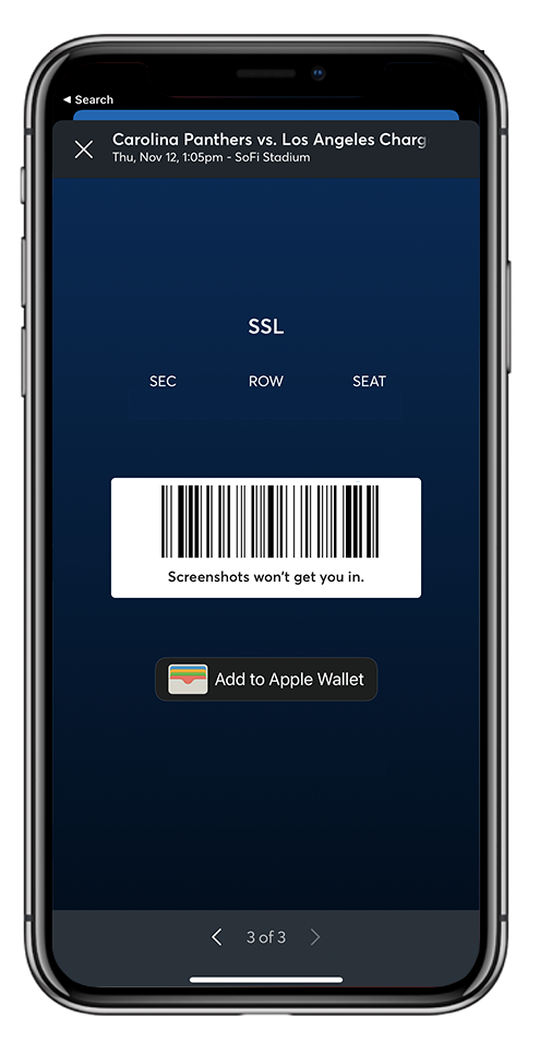 Los Angeles Chargers Mobile Ticketing | Los Angeles Chargers - chargers.com