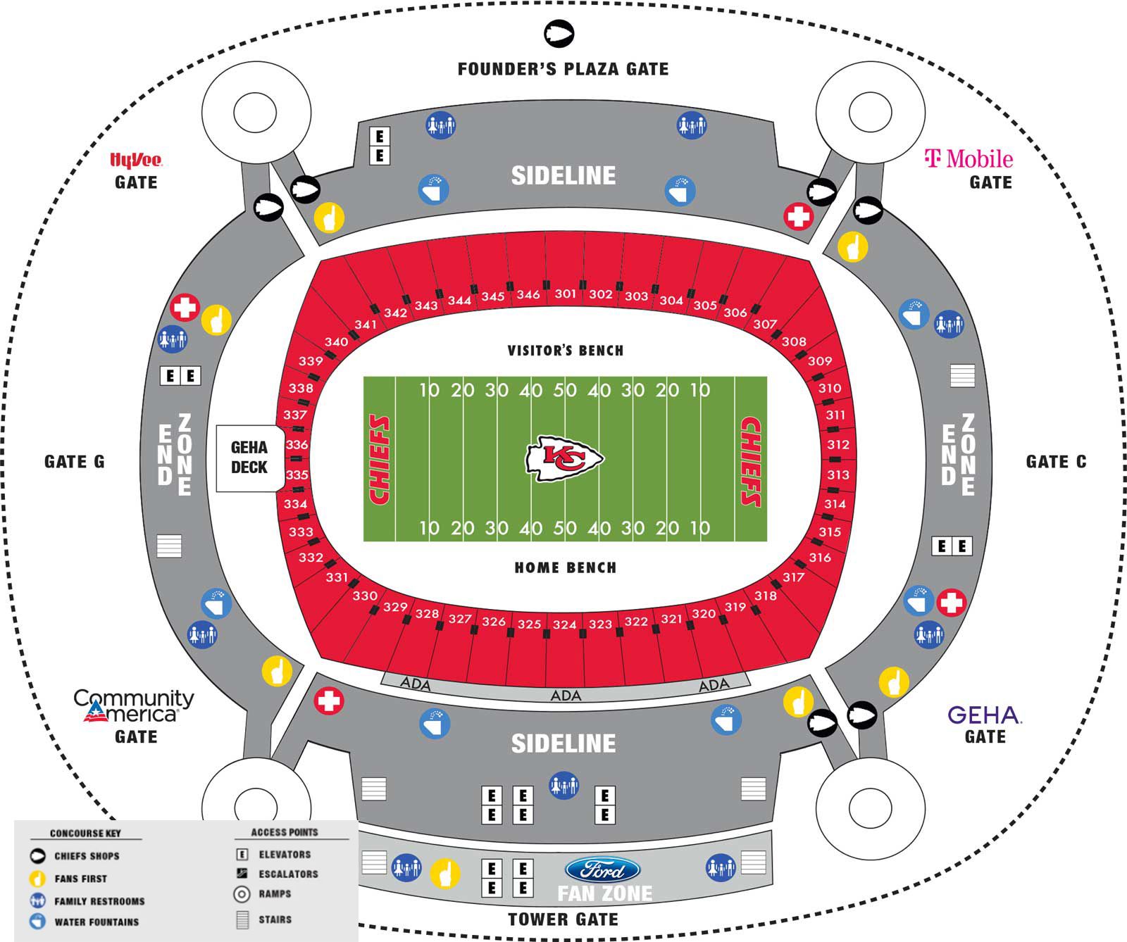 Arrowhead Stadium Seating Chart Arrowhead Stadium Seating Plan,Ticket