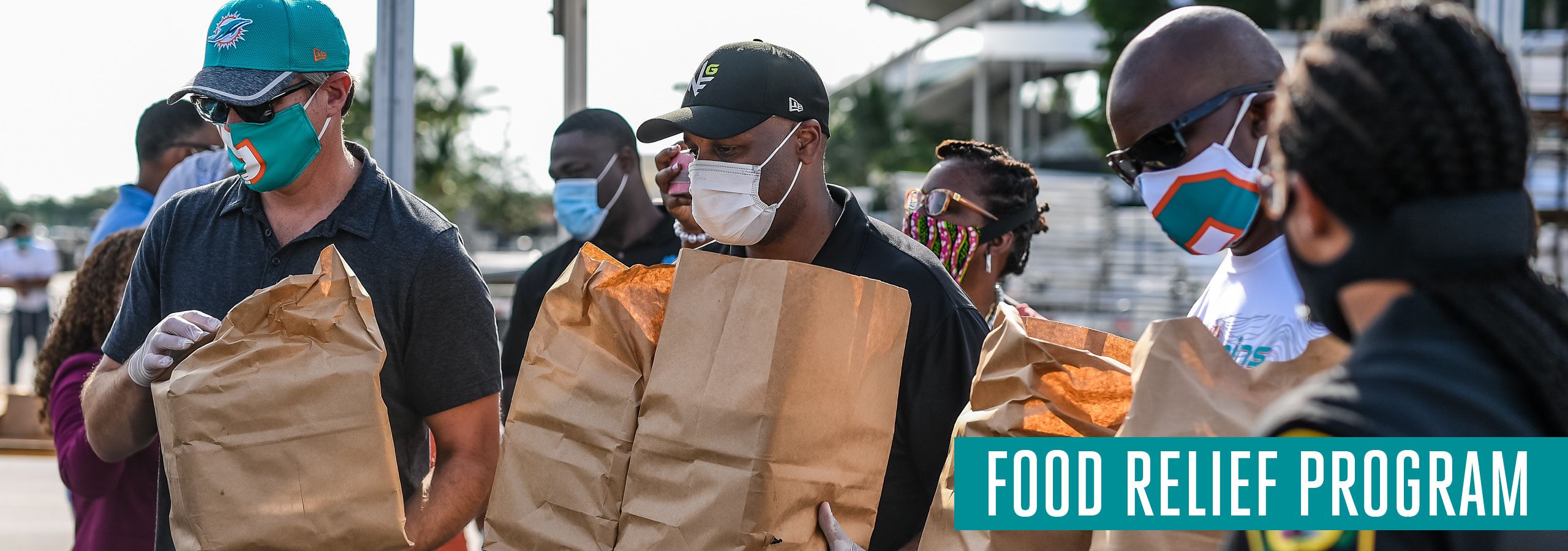 Dolphins Food Relief Program | Miami Dolphins - dolphins.com