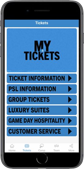 Mobile Ticket Guide | Carolina Panthers - Panthers.com
