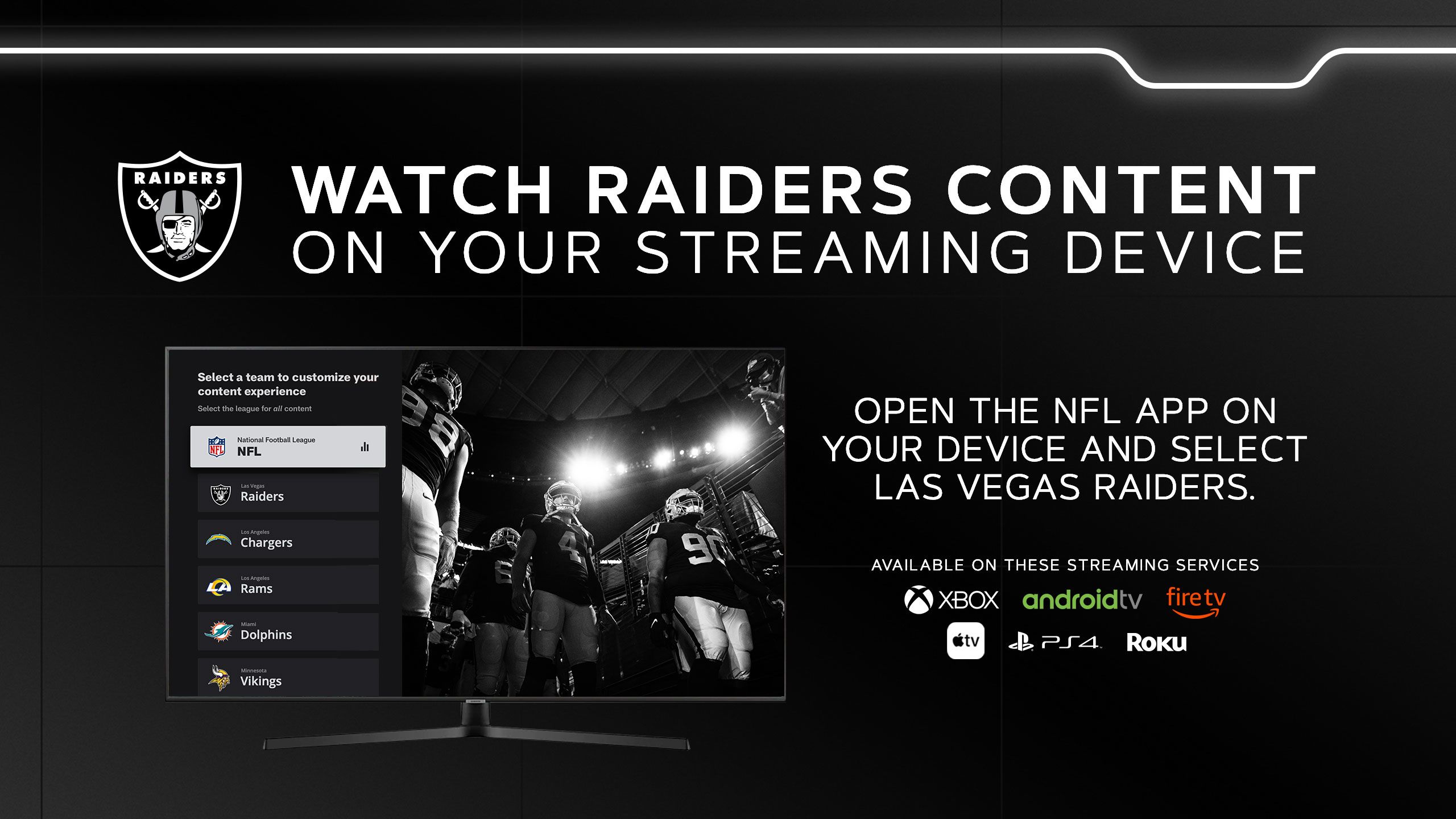 Connect | Las Vegas Raiders | Raiders.com