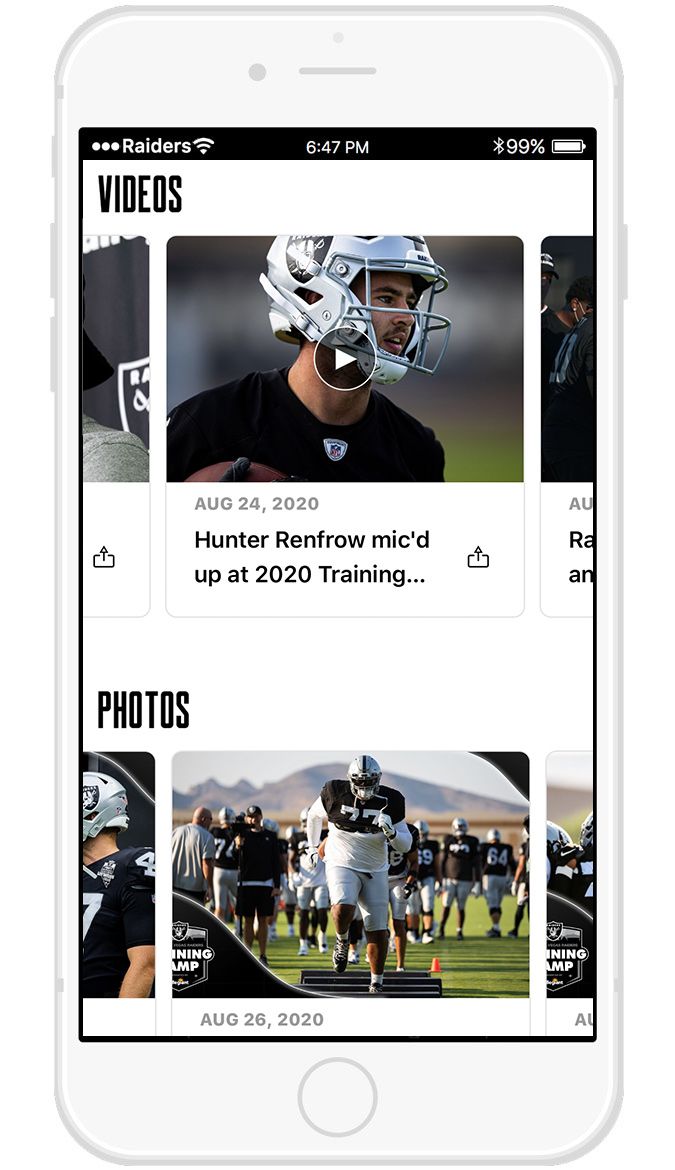 Official Mobile App | Las Vegas Raiders | Raiders.com