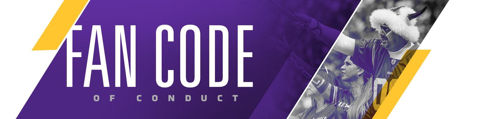 Vikings Fan Code of Conduct U.S. Bank Stadium | Minnesota Vikings ...