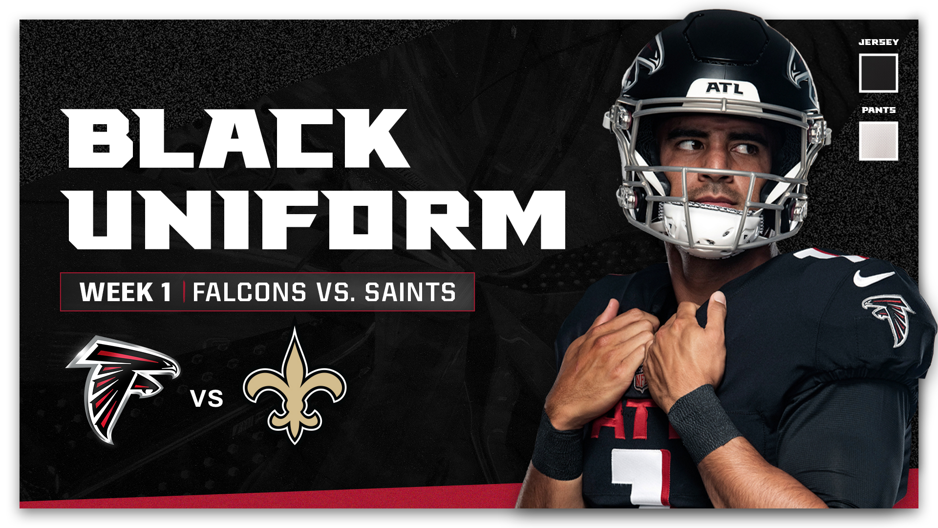 Atlanta Falcons Jersey & Uniform Schedule