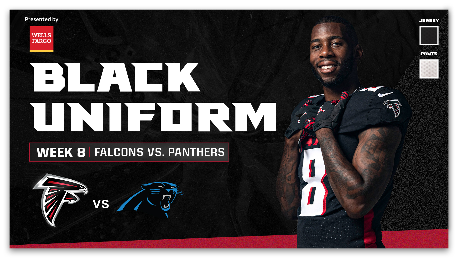 Atlanta Falcons Jersey & Uniform Schedule