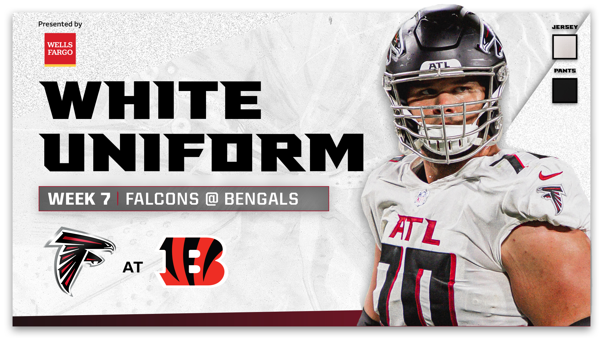 Atlanta Falcons Jersey & Uniform Schedule