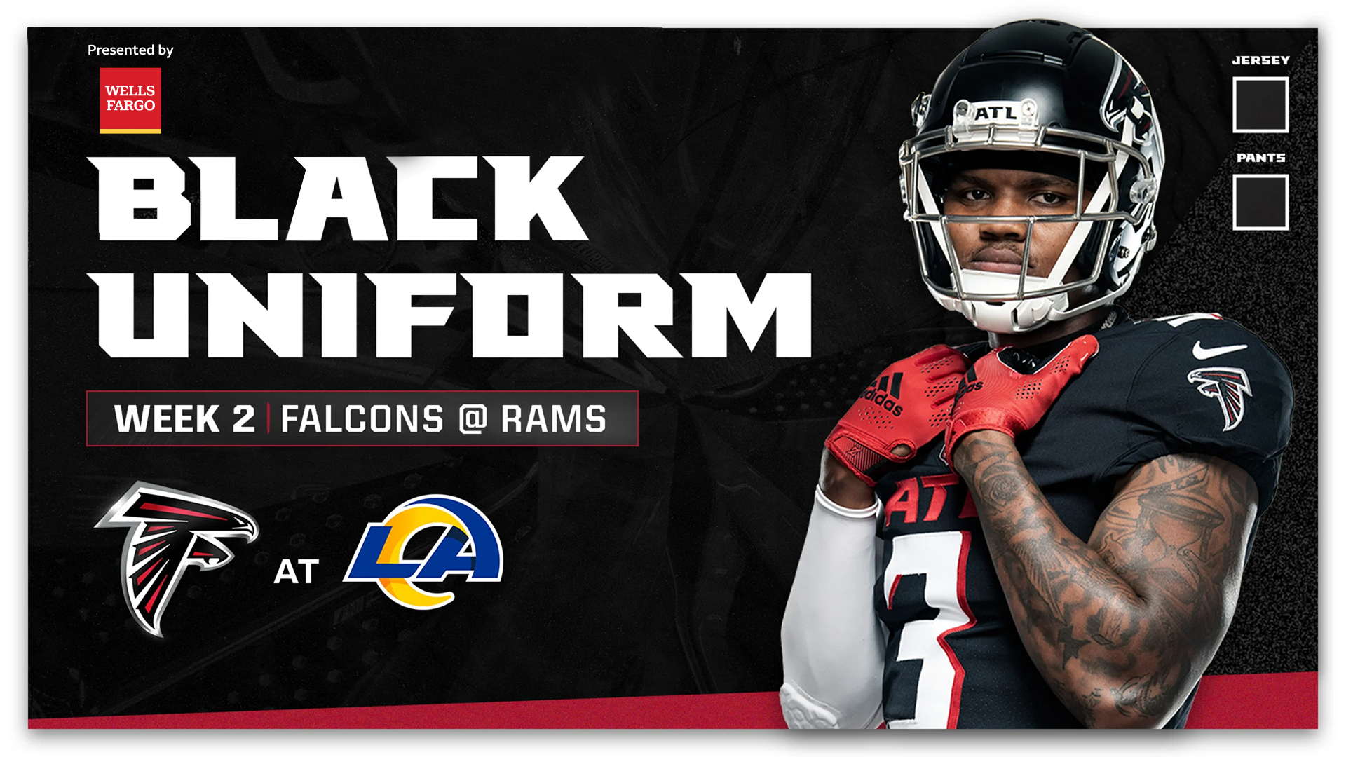 Atlanta Falcons Jersey & Uniform Schedule