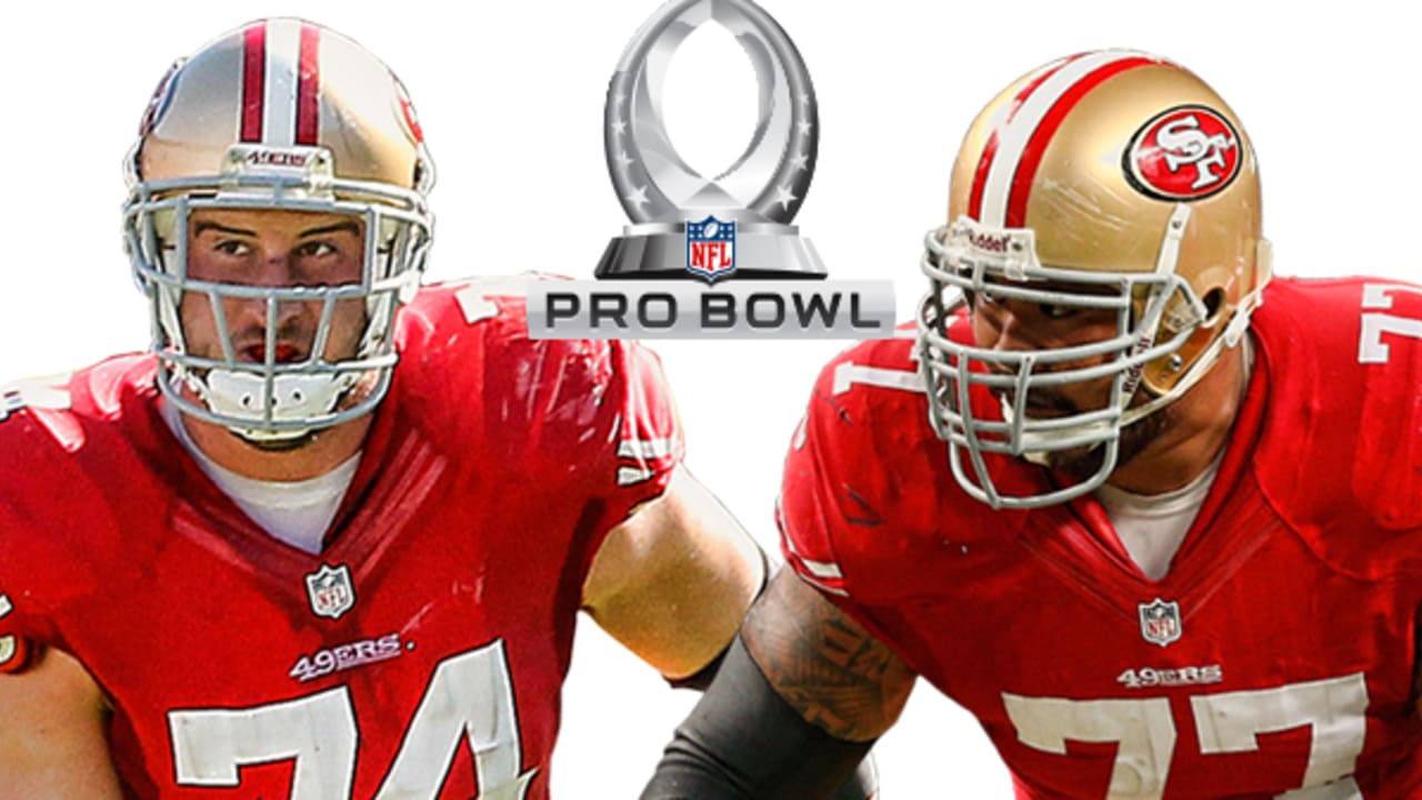 Joe Staley, Mike Iupati Named to 2015 Pro Bowl