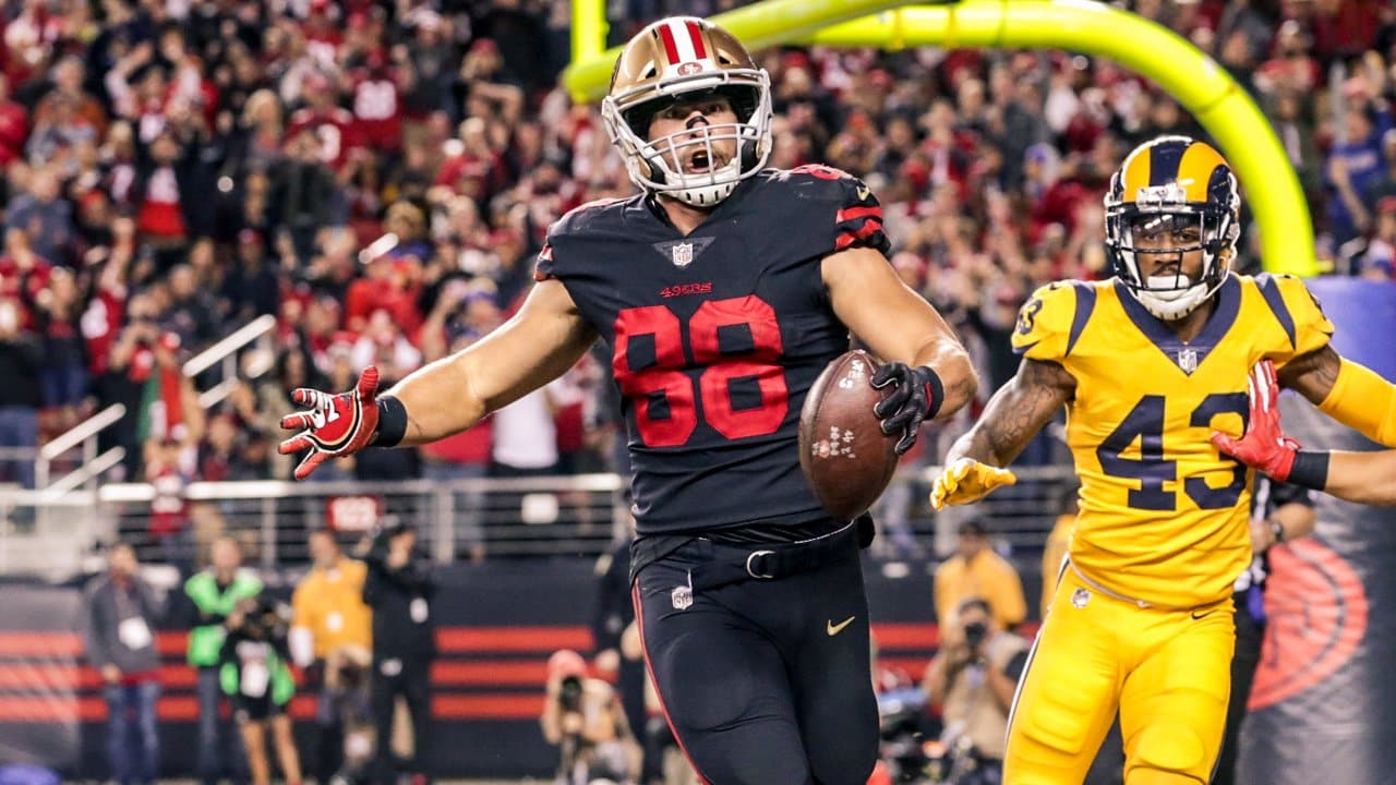 Brian Hoyer and Garrett Celek Connect for a 1-yard Touchdown