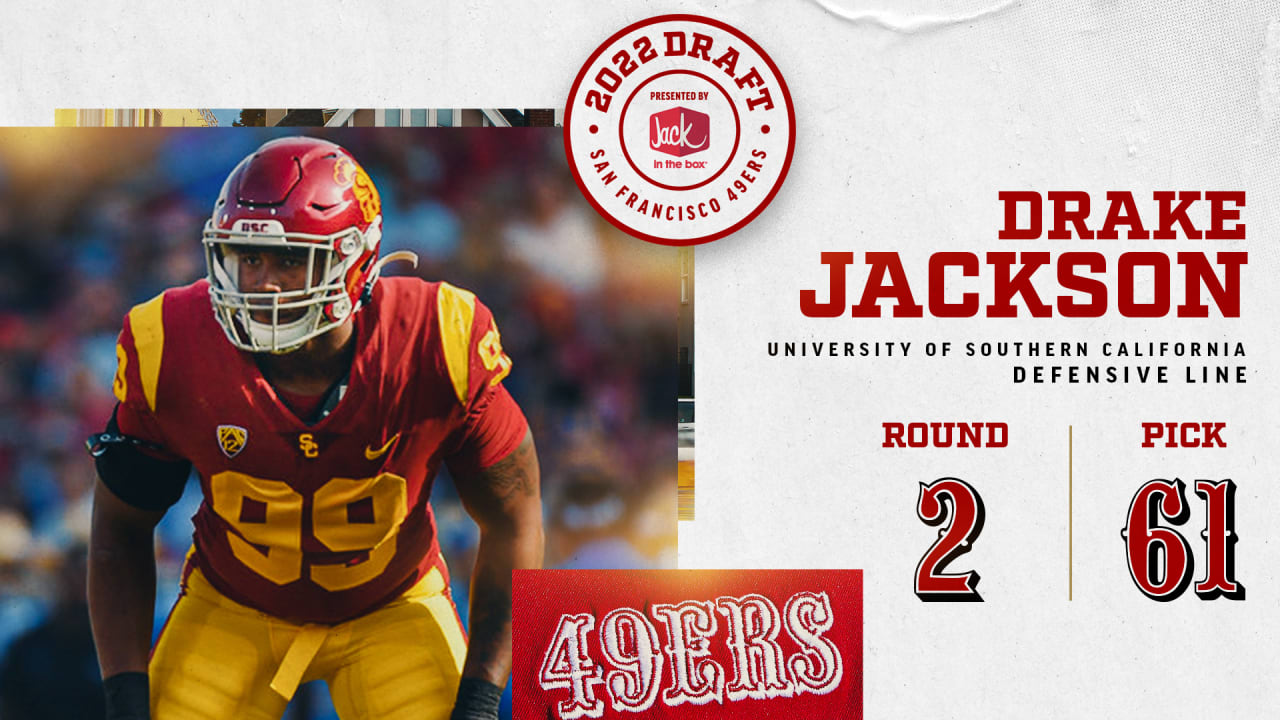 49ers Select DL Drake Jackson with the No. 61 Pick in the 2022 Draft