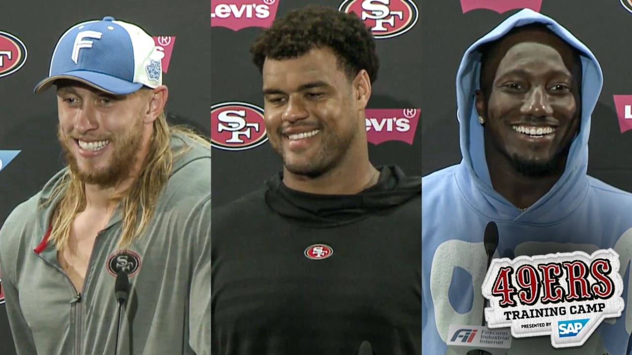 Kittle, Armstead, Samuel Talk 'Bringing the Energy' to Training Camp