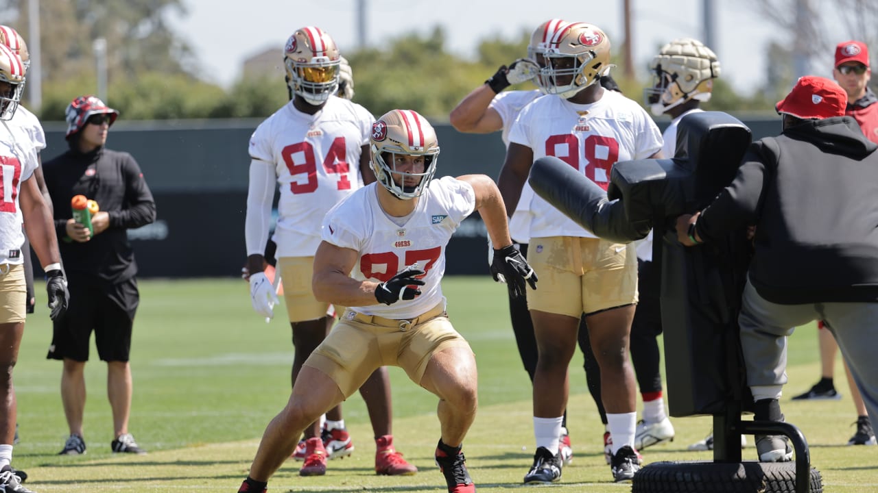49ers Hit the Practice Field in Preparation for Week 1 vs. Chicago