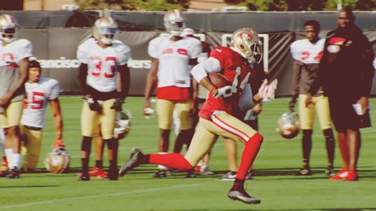 Camp Highlight: Jerome Simpson 70-yard Touchdown