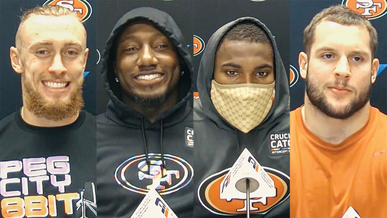 Kittle, Samuel, Ward, Bosa Break Down Texans Film Ahead of Week 17 Matchup