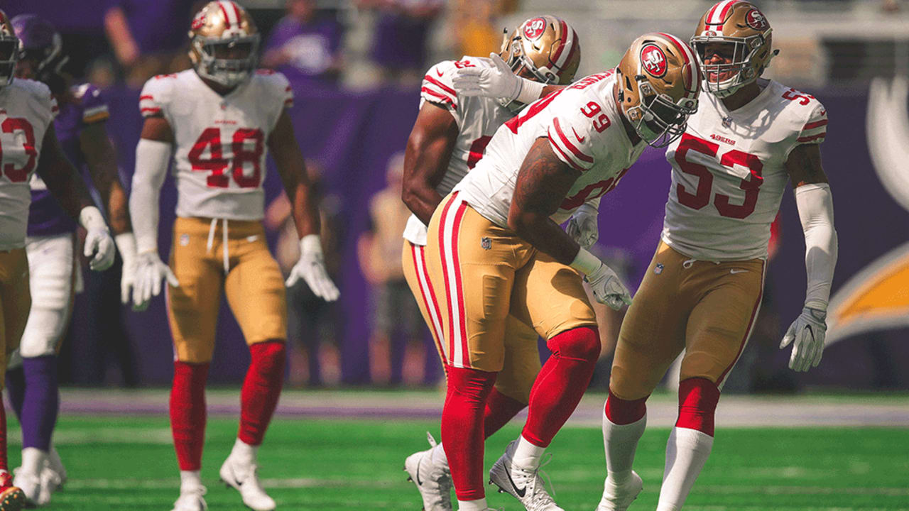 DeForest Buckner Gets to Kirk Cousins for the First Sack of the Season