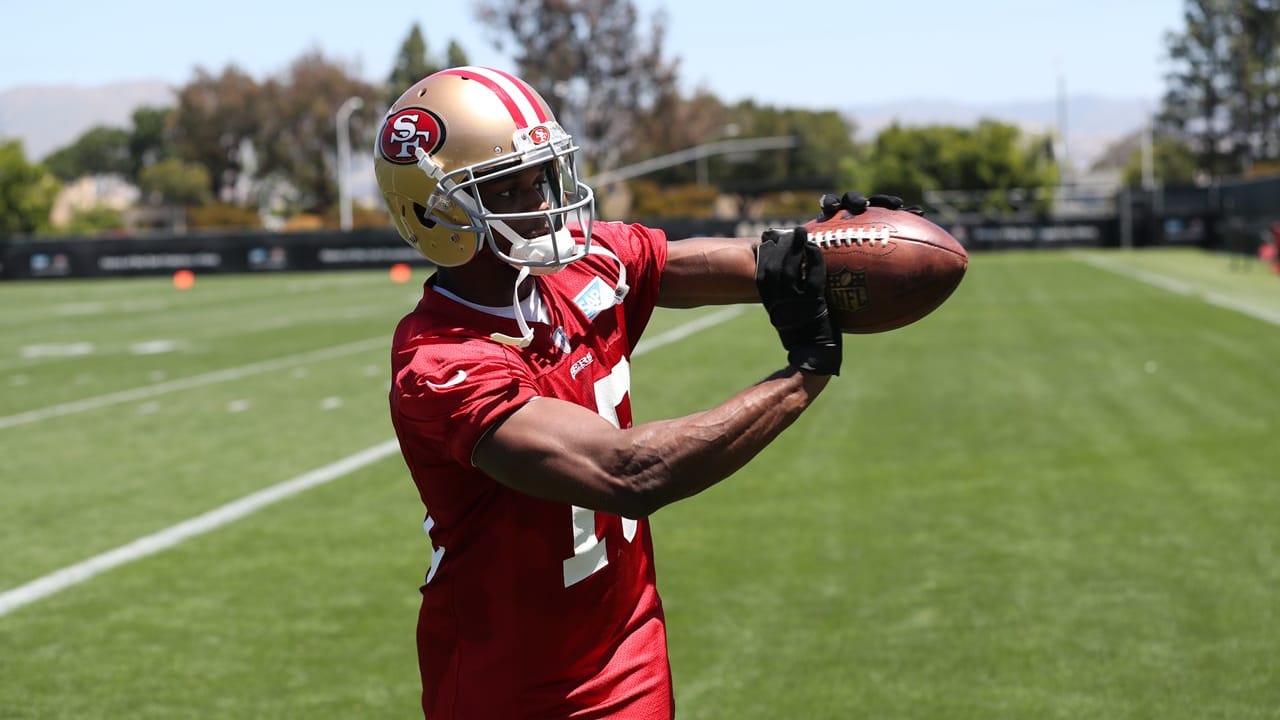 Best of 49ers Wide Receivers from Offseason Program