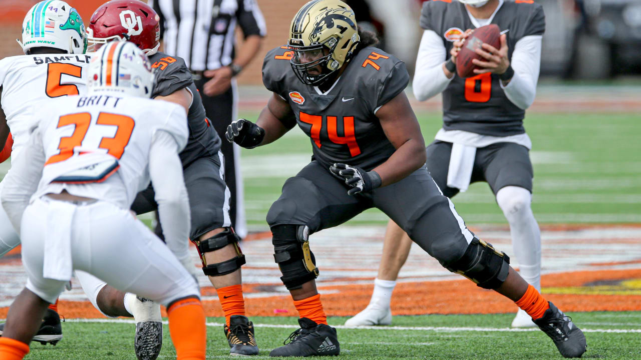 Western Michigan OL Jaylon Moore Selected with 155th-overall Selection ...