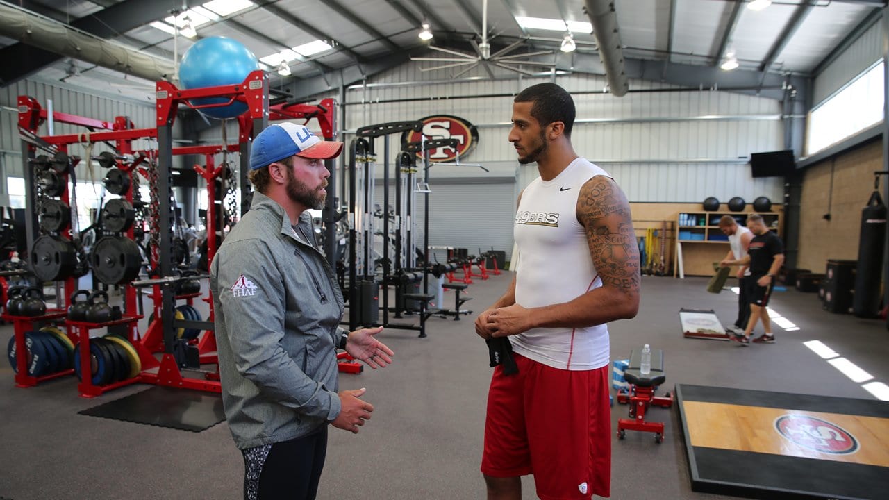 US Army Captain Mike Viti Visits 49ers