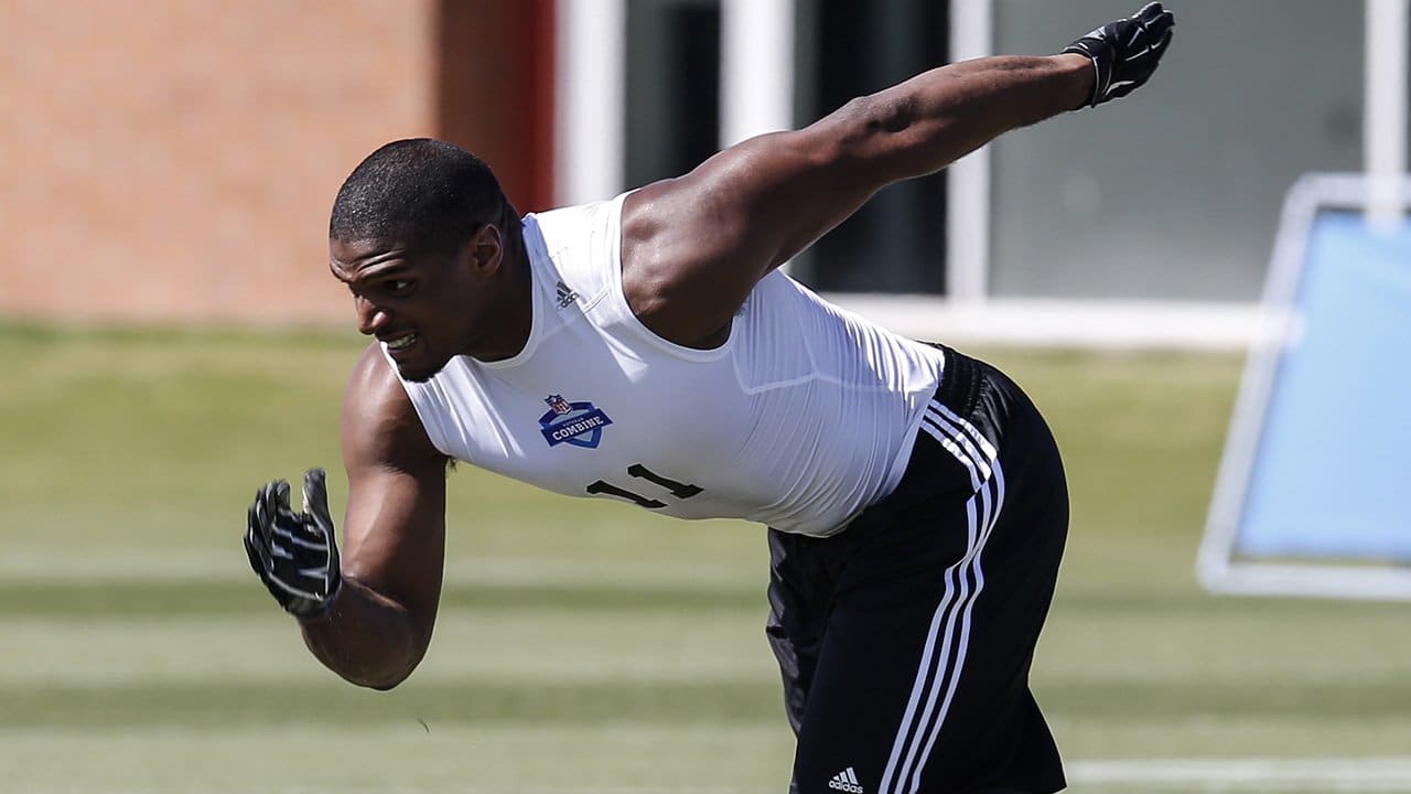 NFL Veteran Combine: DE Michael Sam Highlights