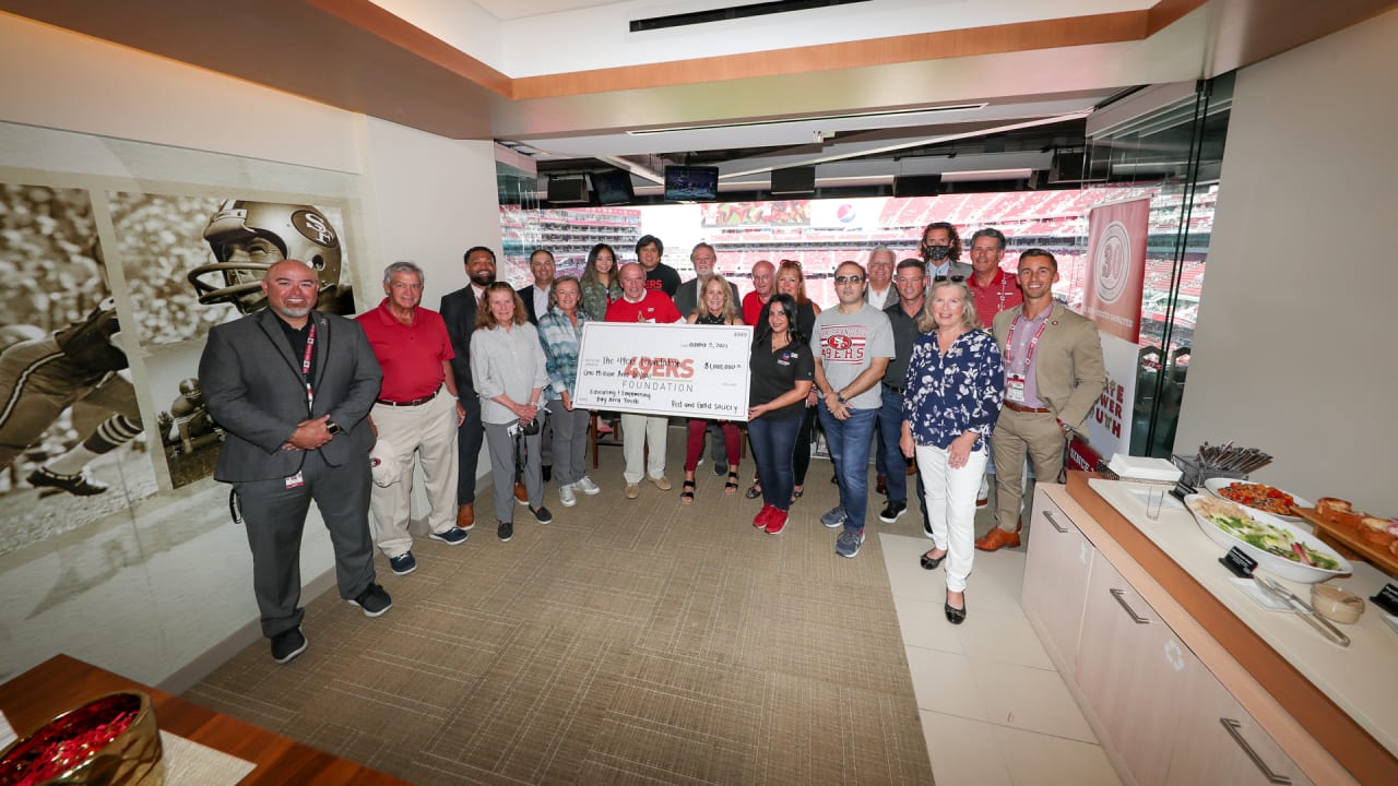49ers Foundation Celebrates First $1 Million Pledged Through Annual ...
