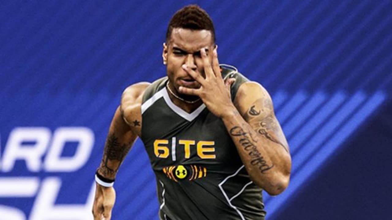 Tight End Eric Ebron Impresses in 40-yard Dash