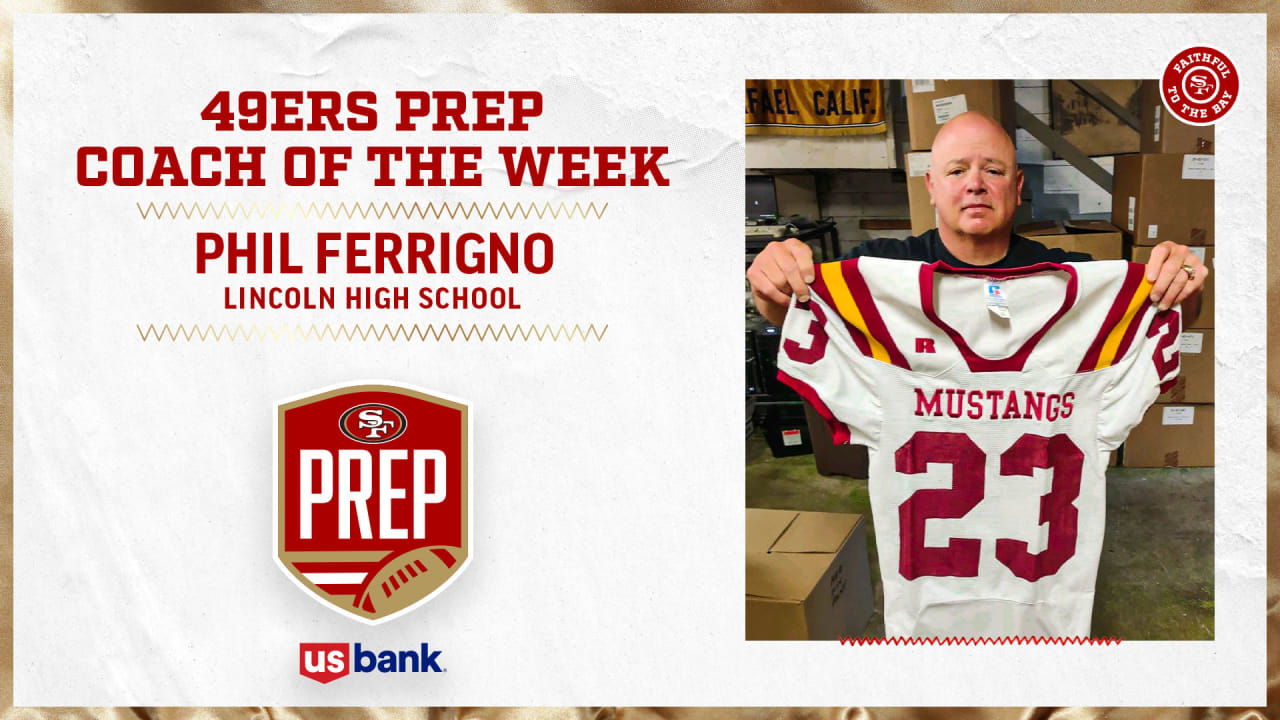 49ers PREP Selects Phil Ferrigno as Coach of the Week
