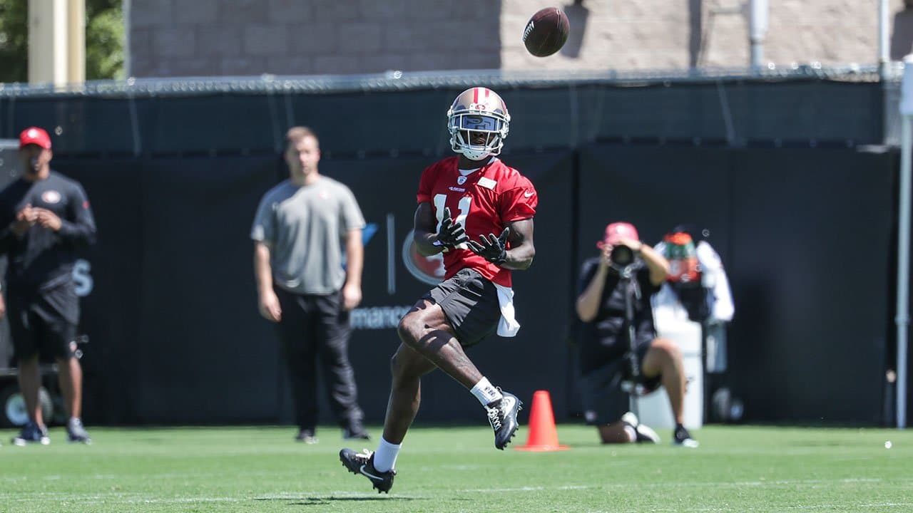 Camp Highlight: Goodwin Hauls in 70-yard Touchdown