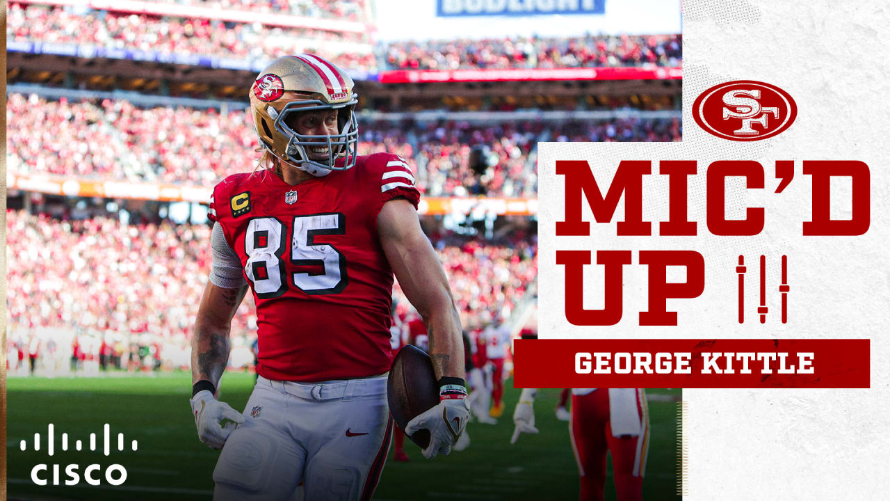 Mic'd Up: George Kittle is Pumped Up for "National Tight Ends Day"