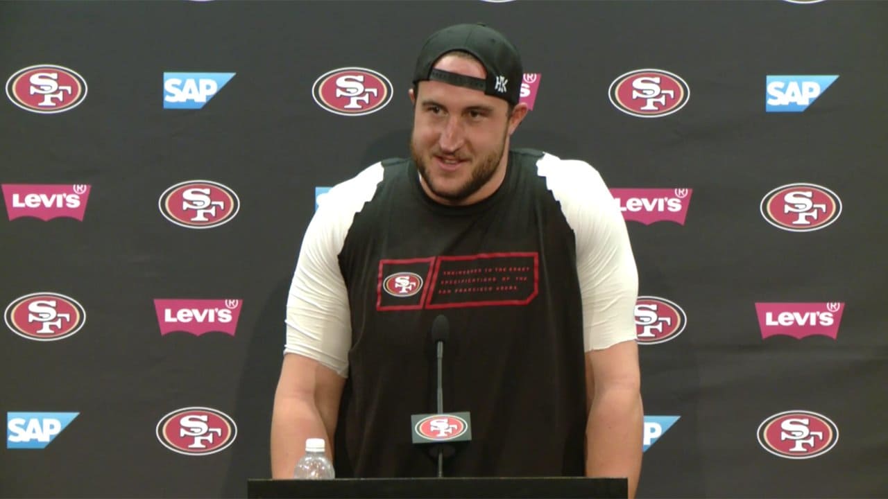 Joe Staley Speaks with the Media