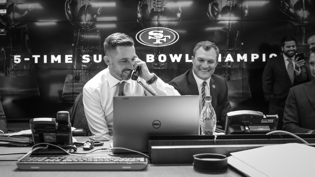 Photos: Behind the Scenes in the 49ers Draft Room