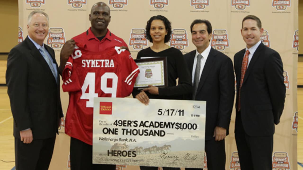 49ers Recognize Outstanding Teachers