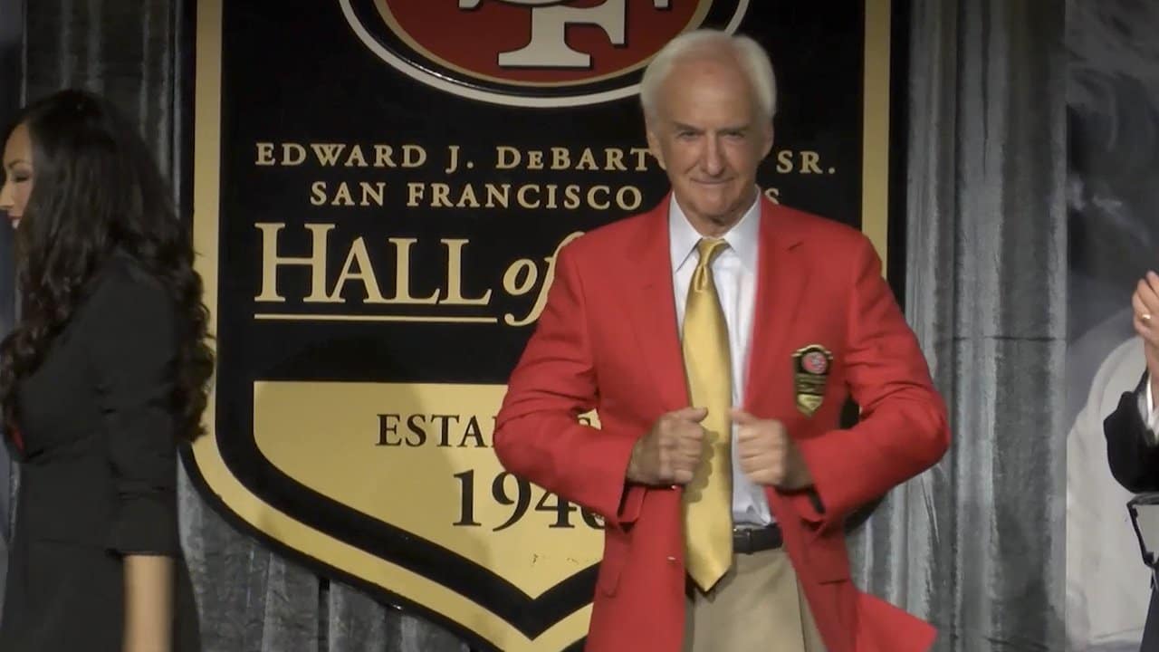George Seiftert Inducted into 49ers Hall of Fame