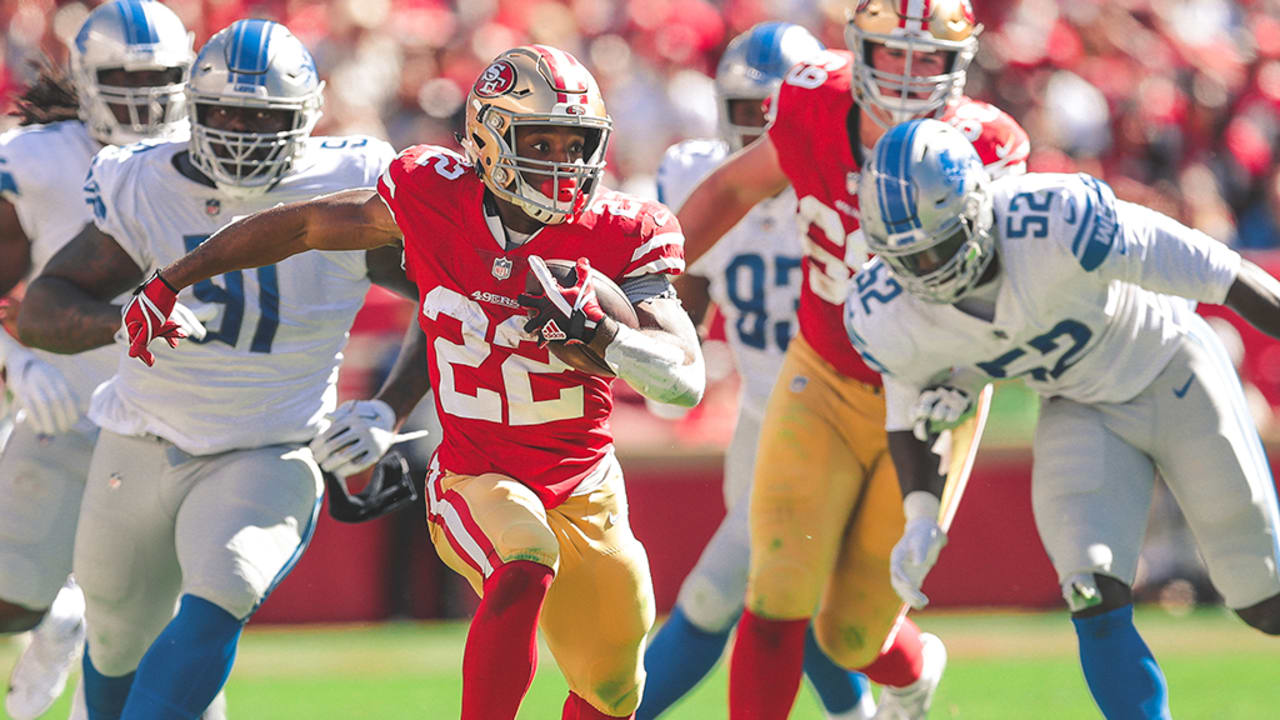 Intel True View: Matt Breida's 66-yard Touchdown Run vs. Lions