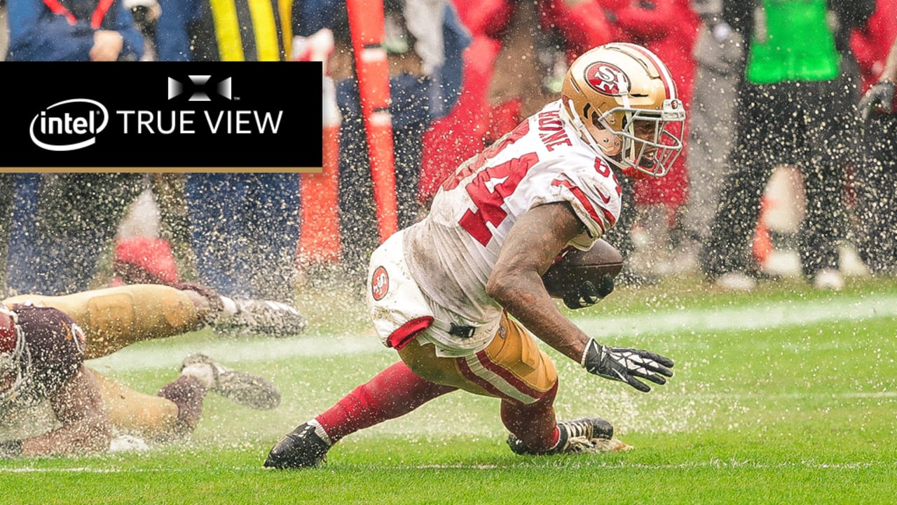 Intel True View: Kendrick Bourne's 26-yard Catch and Run