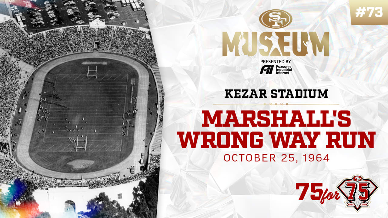 75 for 75: Marshall’s Wrong-Way Run