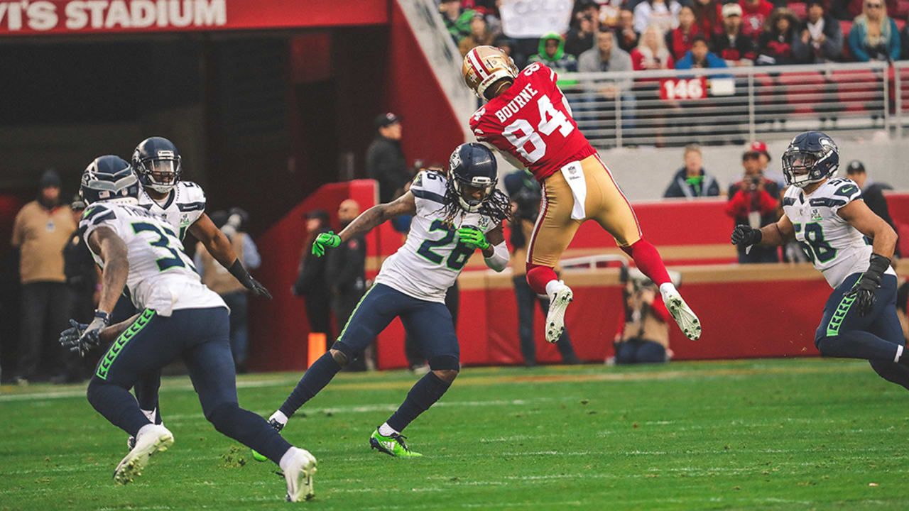 Intel True View: Kendrick Bourne's Acrobatic Grab vs. Seattle