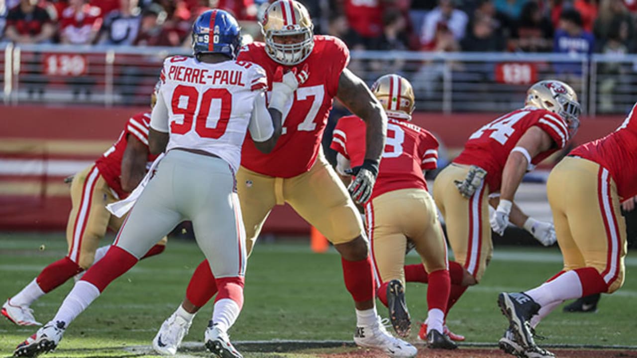 49ers O-line Earns Recognition Following Week 10 Performance