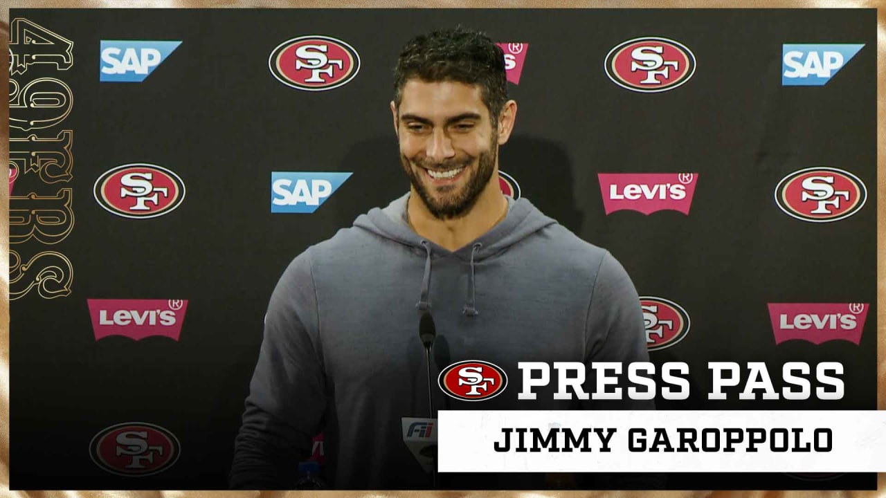 Jimmy Garoppolo Says Knee 'Feels Great' Heading into Week 13
