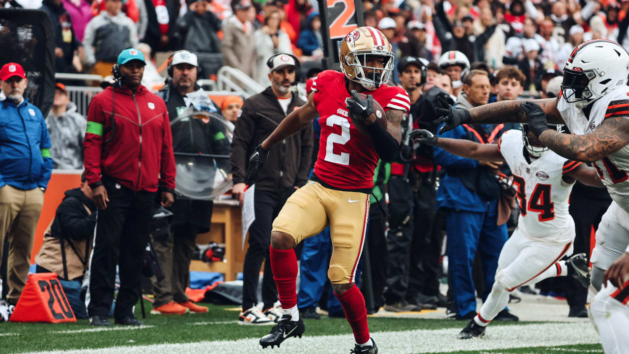 San Francisco 49ers Top Plays vs. the Cleveland Browns in Week 6