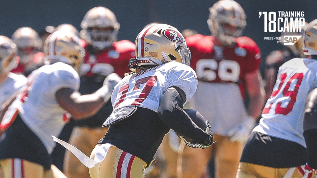 Camp Highlight: Adrian Colbert Hauls in Deflected Pass for an Interception