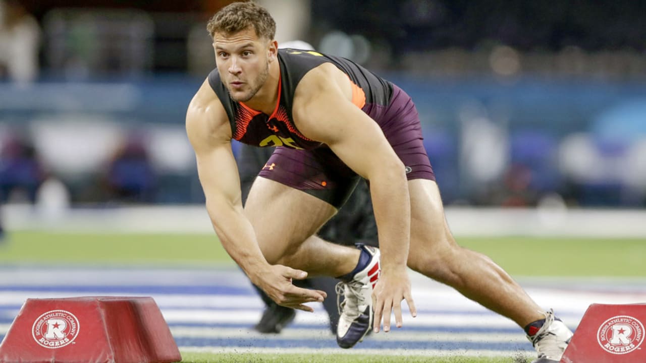 Nick Bosa's 2019 NFL Scouting Combine Workout