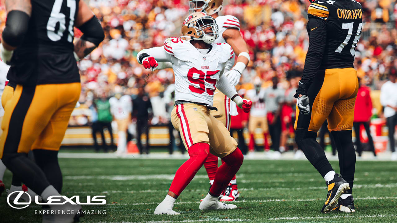 Drake Jackson Recaps Three-Sack Day vs. the Pittsburgh Steelers