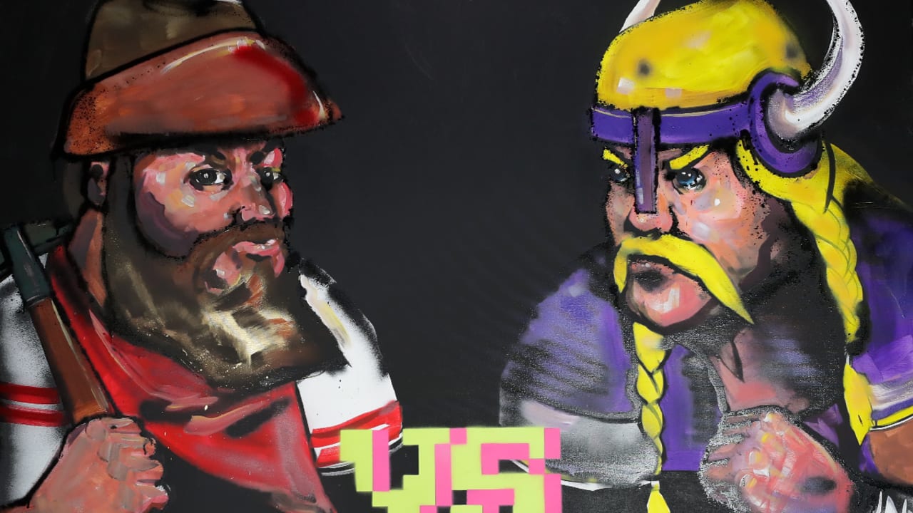 San Francisco 49ers 2018 Weekly Matchups in Murals