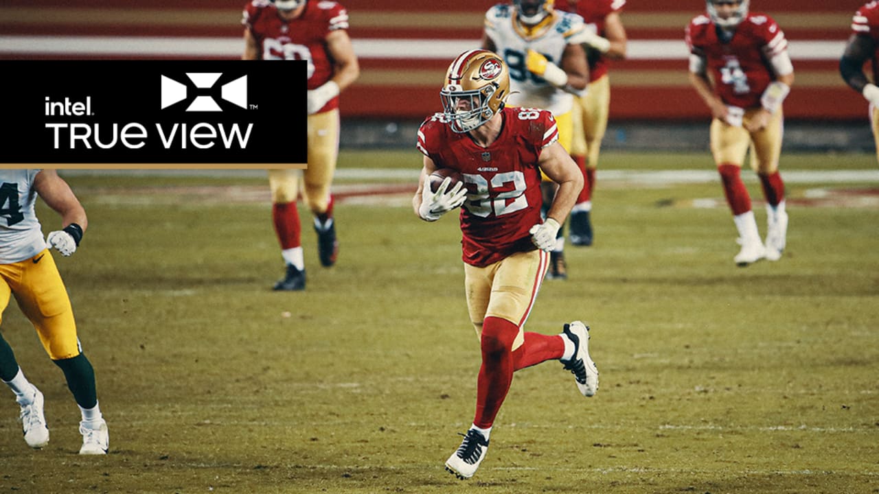 Intel True View: Nick Mullens Connects with Ross Dwelley for 36 Yards