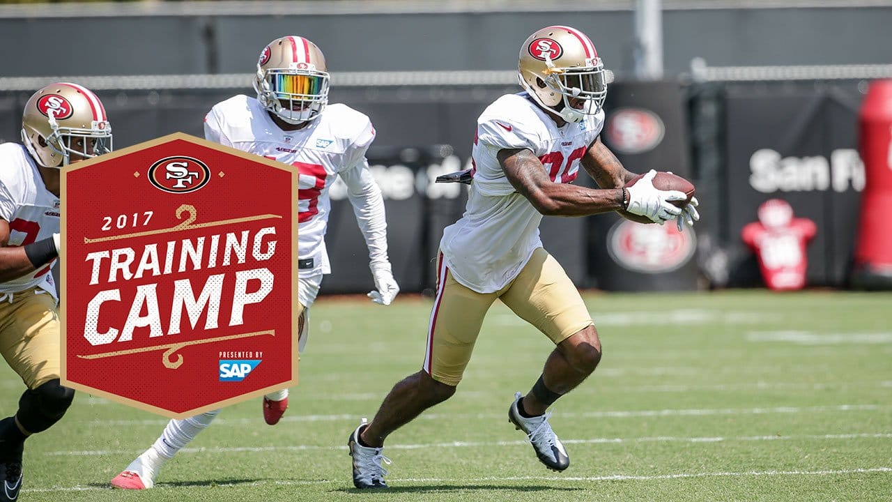 Camp Highlight: Dontae Johnson Leaps For Int.