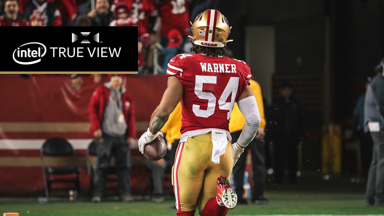 Intel True View: Fred Warner's Pick-six vs. Rams