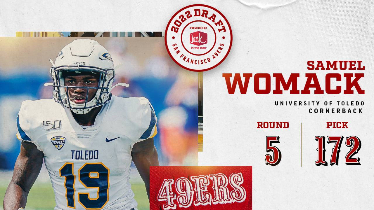 2022 NFL Draft: CB Samuel Womack, Toledo, No. 172