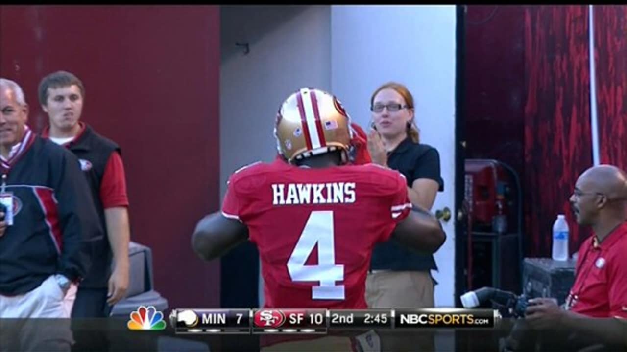 Hawkins 105-yard kickoff return touchdown