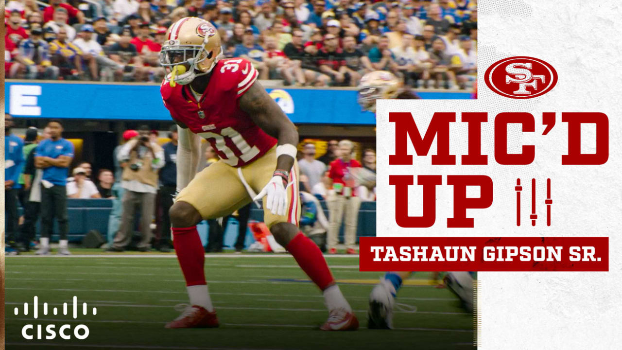 Mic'd Up with the O.G.: Tashaun Gipson Sr. Puts on a Clinic in LA